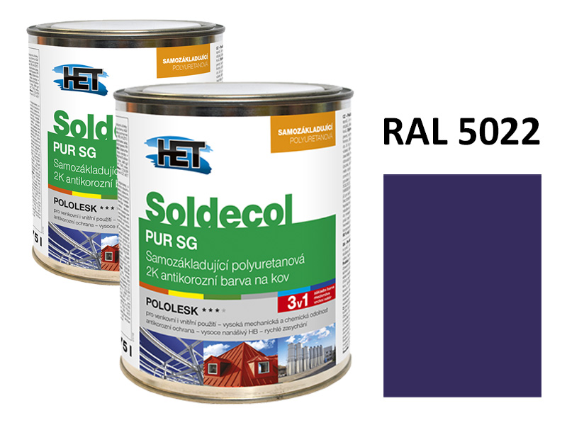 Soldecol PUR SG 0,75 L RAL 5022